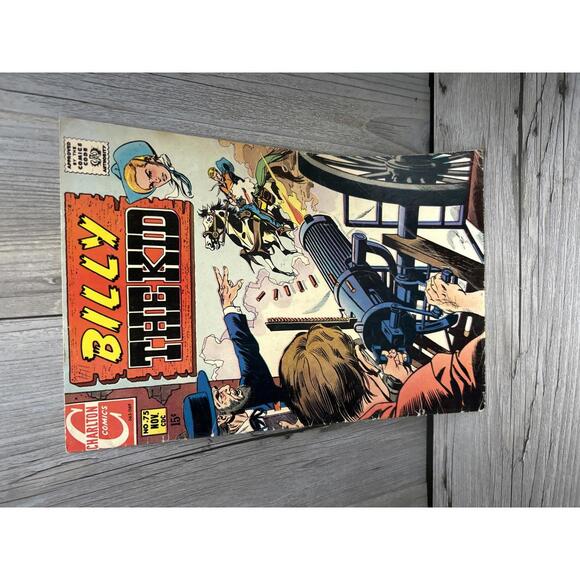 Other | Billy The Kid Comic Book No 75 Vintage Western Comic | Poshmark